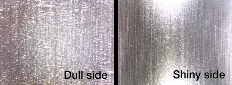 Aluminum Foil - Dull Side - Digital Metrology