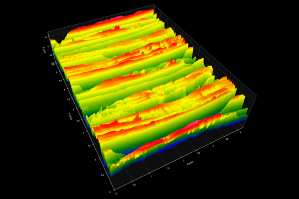 Microfinish Comparator Strip 250P - Digital Metrology