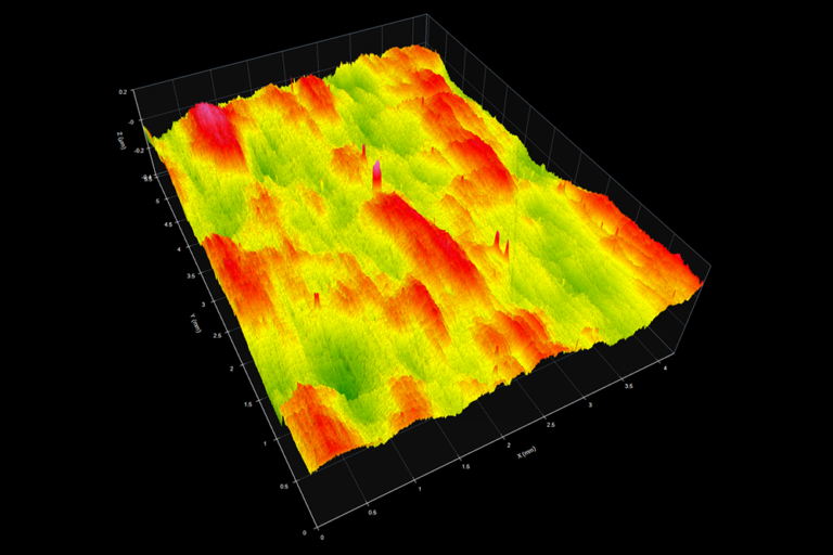 Microfinish Comparator Strip 2L - Digital Metrology