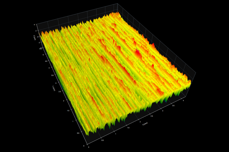 Microfinish Comparator Strip 32G - Digital Metrology