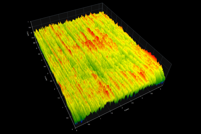 Microfinish Comparator Strip 8L - Digital Metrology