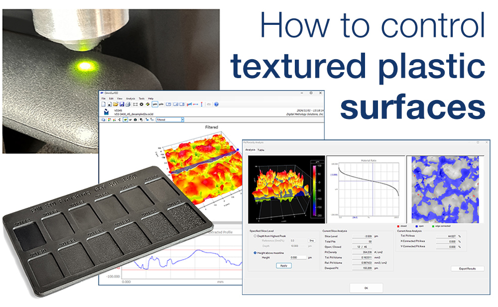 Textured plastics - Digital Metrology