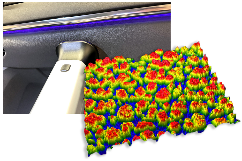 Automotive Interior Textures (12 Datasets) - Digital Metrology