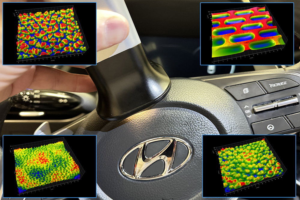 Automotive Interior Textures (12 Datasets) - Digital Metrology