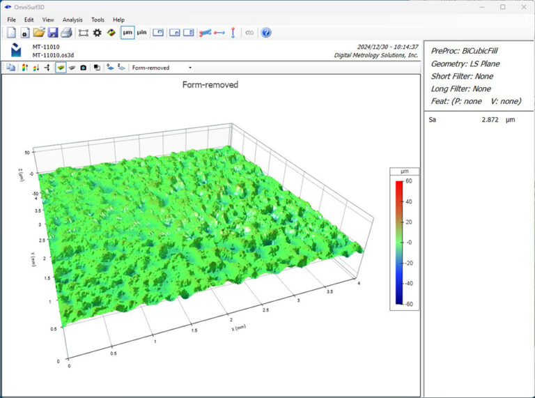 Did I make a good MT-11010 surface? - Digital Metrology